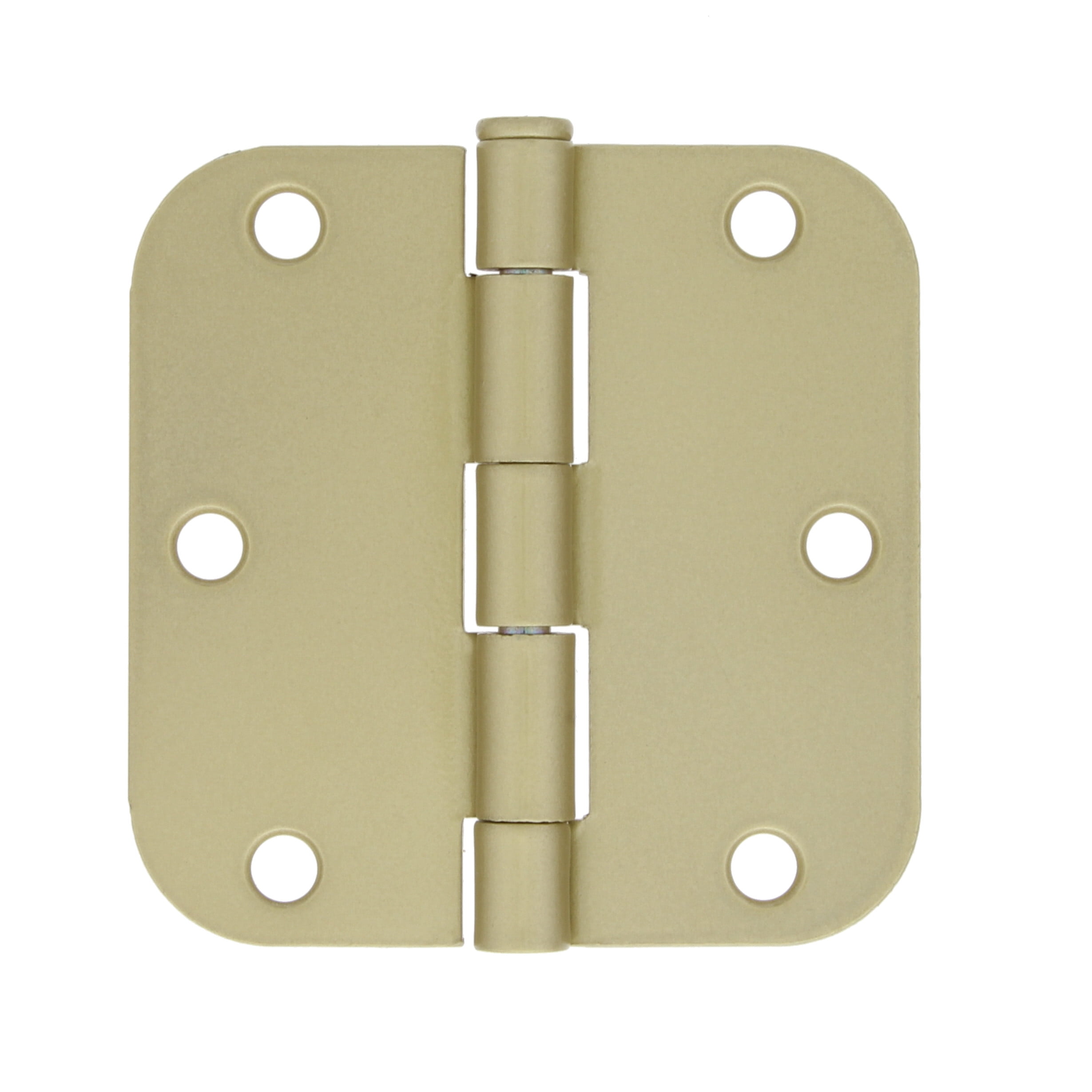Bulldog Hardware 3-1/2 in. Round Corner Door Hinge, Brass - Walmart.com