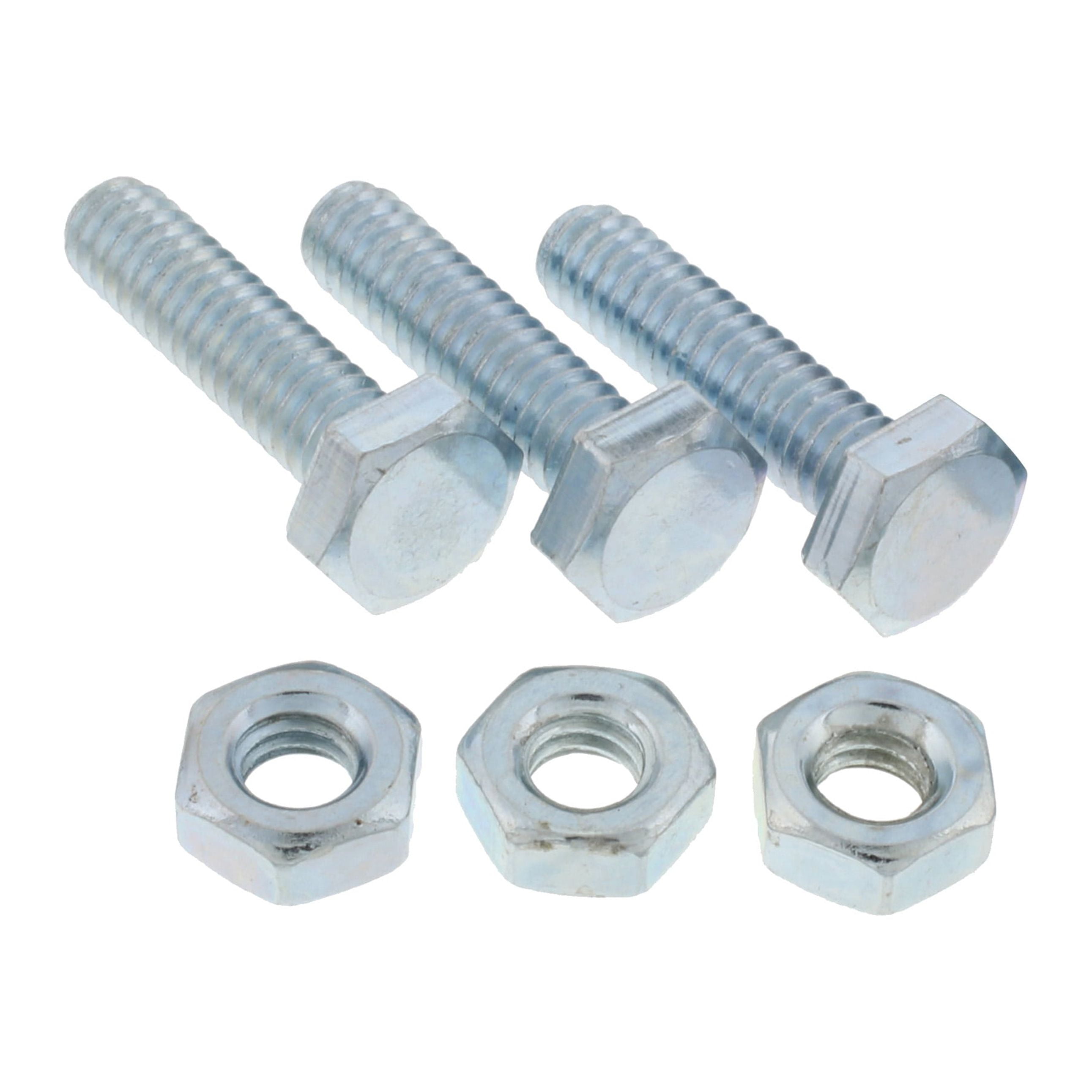 Bulldog Hardware 5/16 in. 18 x 1-1/2 in. Hex Head Bolt, Zinc Plated (3 ...