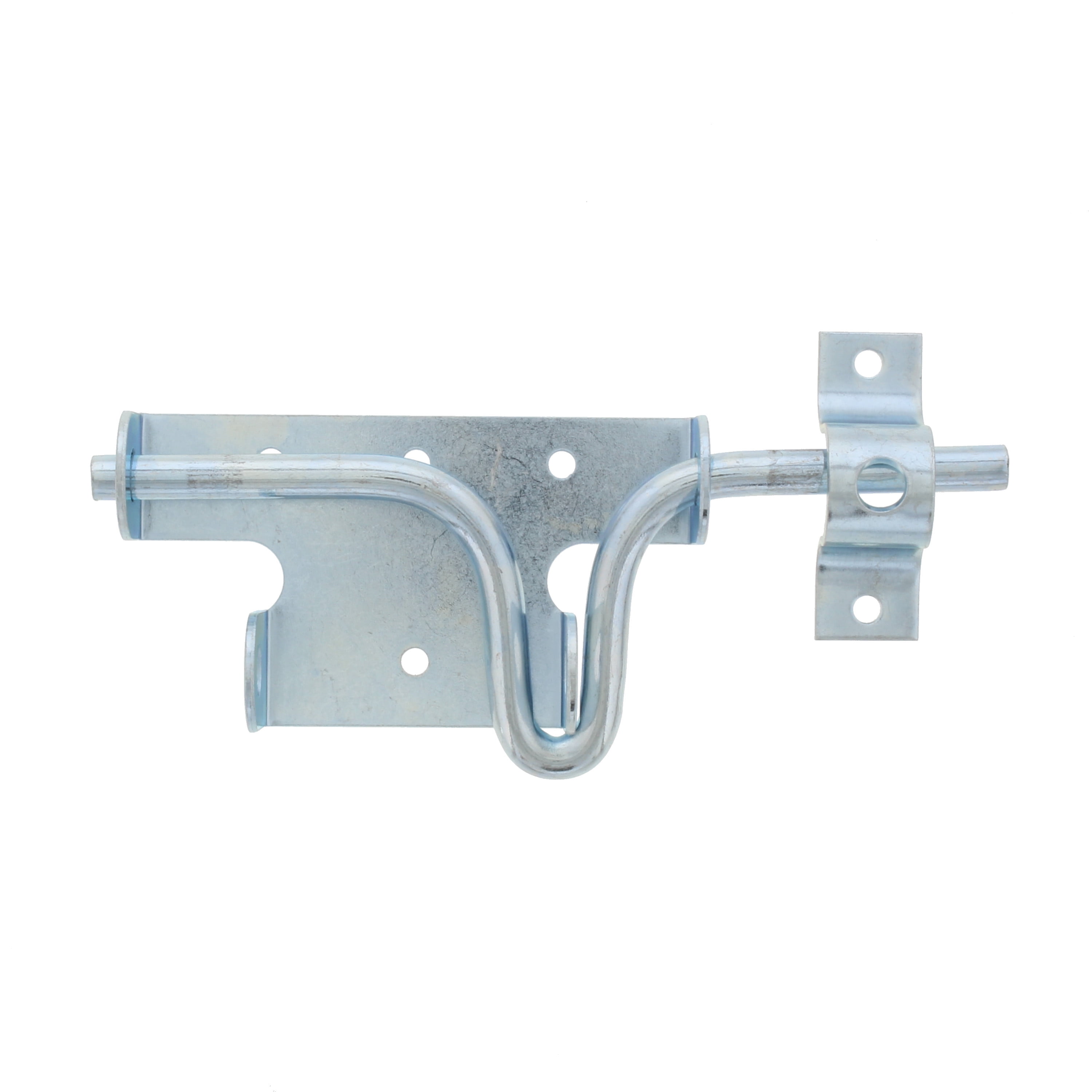 Bulldog Hardware 6-1/2 in. Slide Action Barrel Bolt, Zinc Plated ...