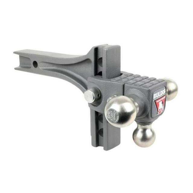 Bulldog Heavy-Duty Tri-Ball Hitch, 2-14K lb. Capacity, 1-7/8", 2", 2-5/ ...