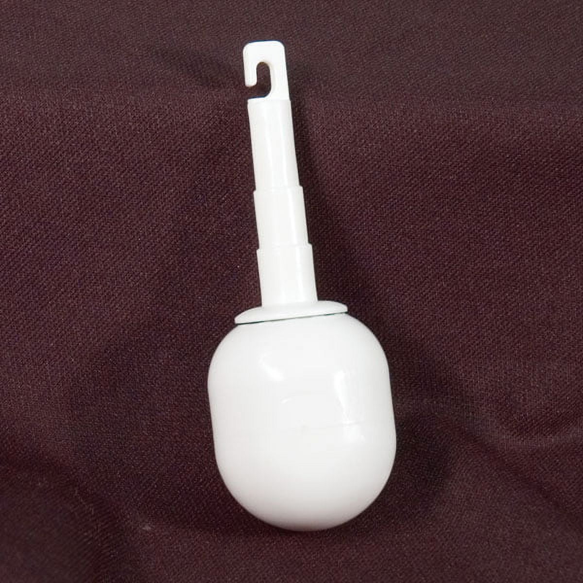 Bulldog Hook Type Rolling Cane Tip- White - Large - Walmart.com