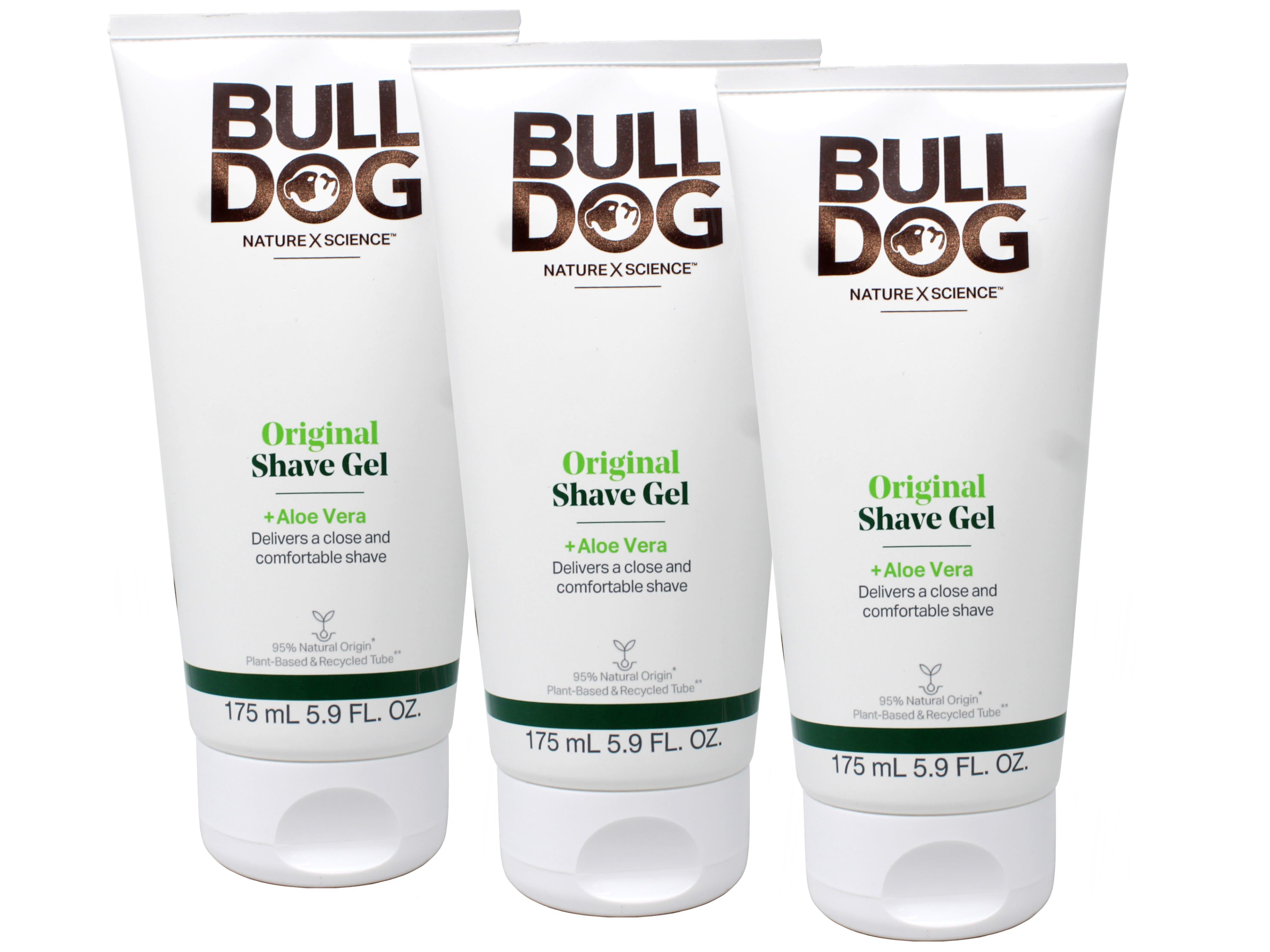Bulldog Mens Skincare and Grooming Original Shave Gel, 5.9 Ounce - 3 ...
