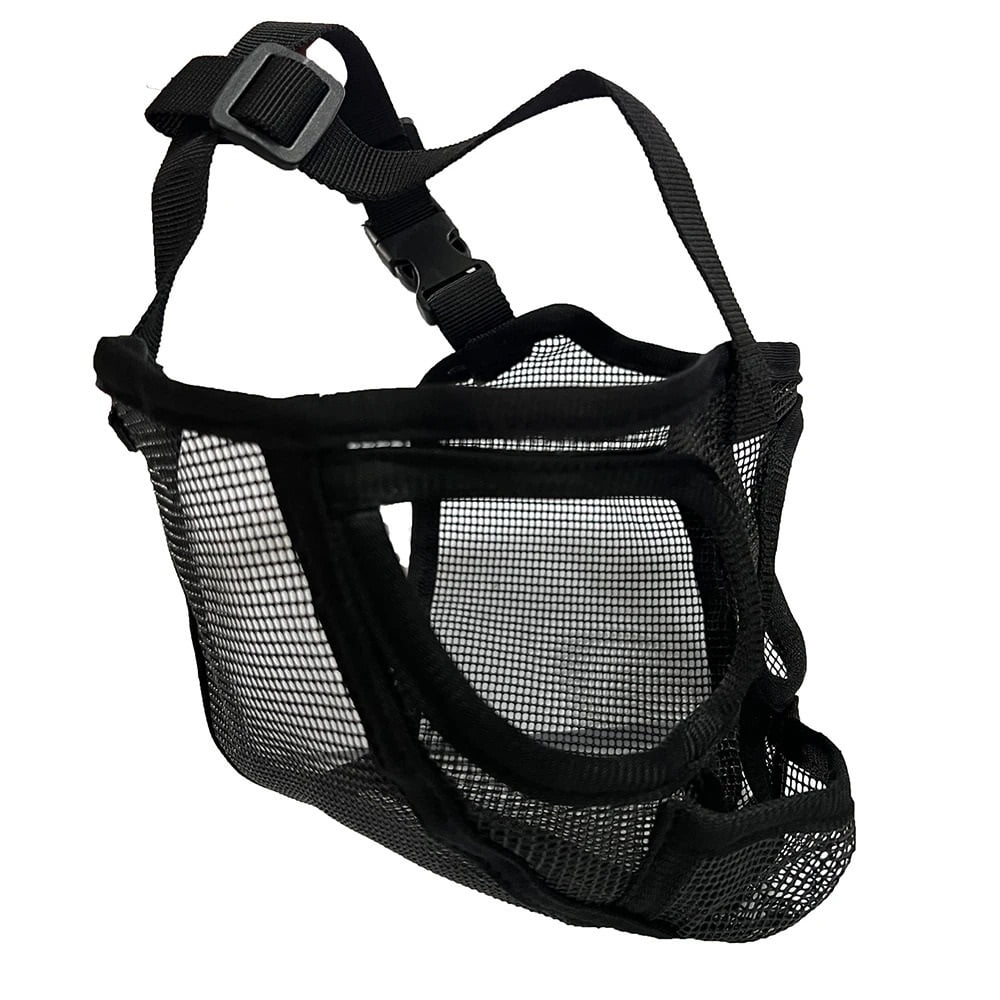 Bulldog Muzzle Dou Pet Dog Muzzle Short Mouth Dog Anti-bite Anti-eating ...