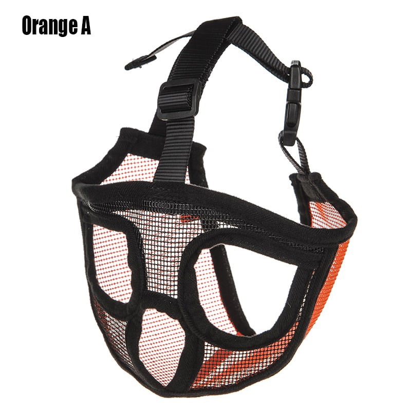 Bulldog Muzzle Dou Pet Dog Muzzle Short Mouth Dog Anti-bite Anti-eating ...