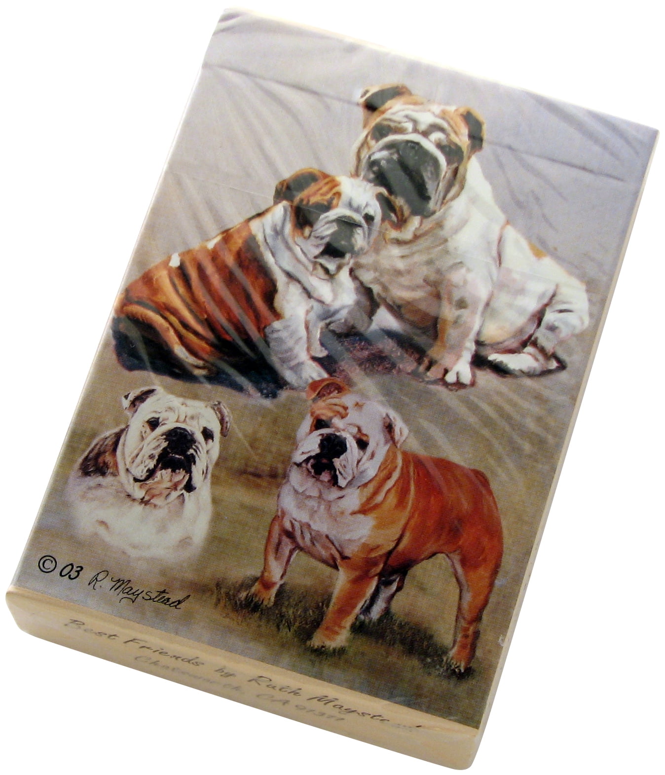 Bulldog Playing Cards - Walmart.com