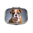 Bulldog Puppy Photo Small Travel Handbag Pill Box Case - Walmart.com