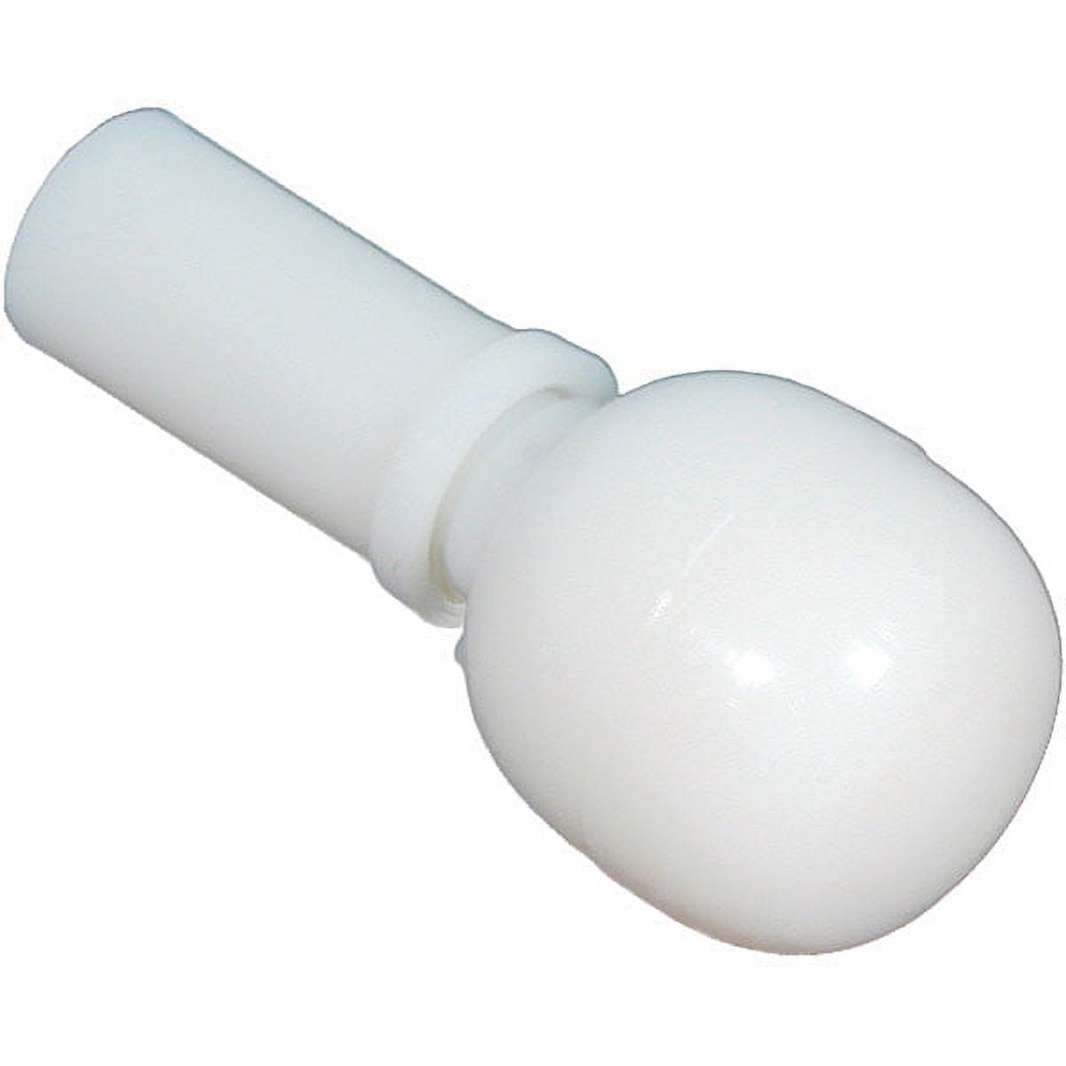 Bulldog Rolling Cane Tip - 1-2 inches White - Walmart.com