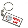 Bulldog Tough Guy Keychain Key Chain Ring - Walmart.com
