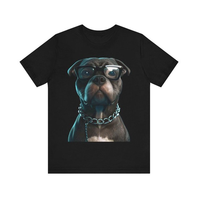 Bulldog Wearing Glasses Best funny Gift Pet Lovers Cute Dog Swag Urban ...