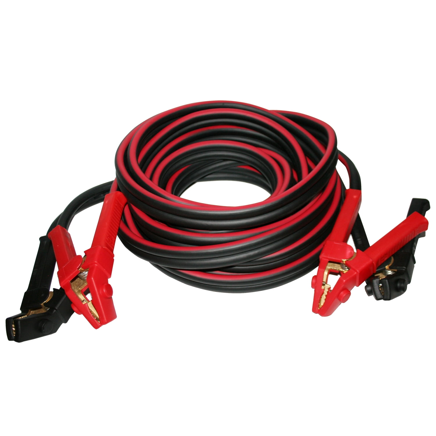 Bulldog Winch Booster Cable Set Clamp to Clamp 20 Ft 1/0 Gauge ...