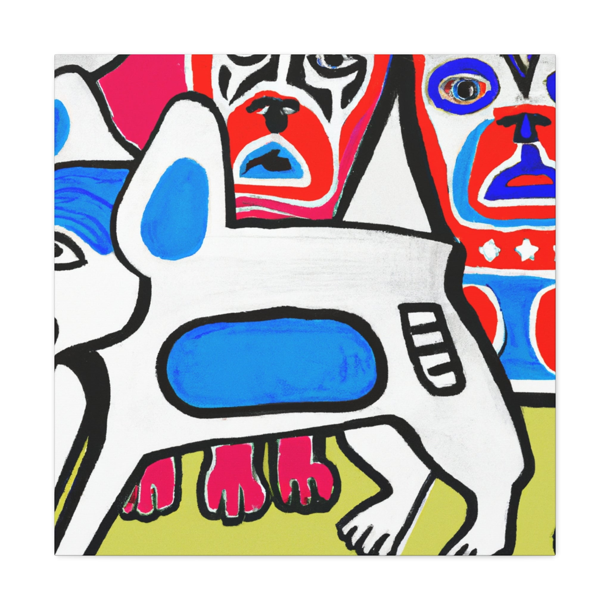 "Bulldog of Tenacity" - Canvas - Walmart.com