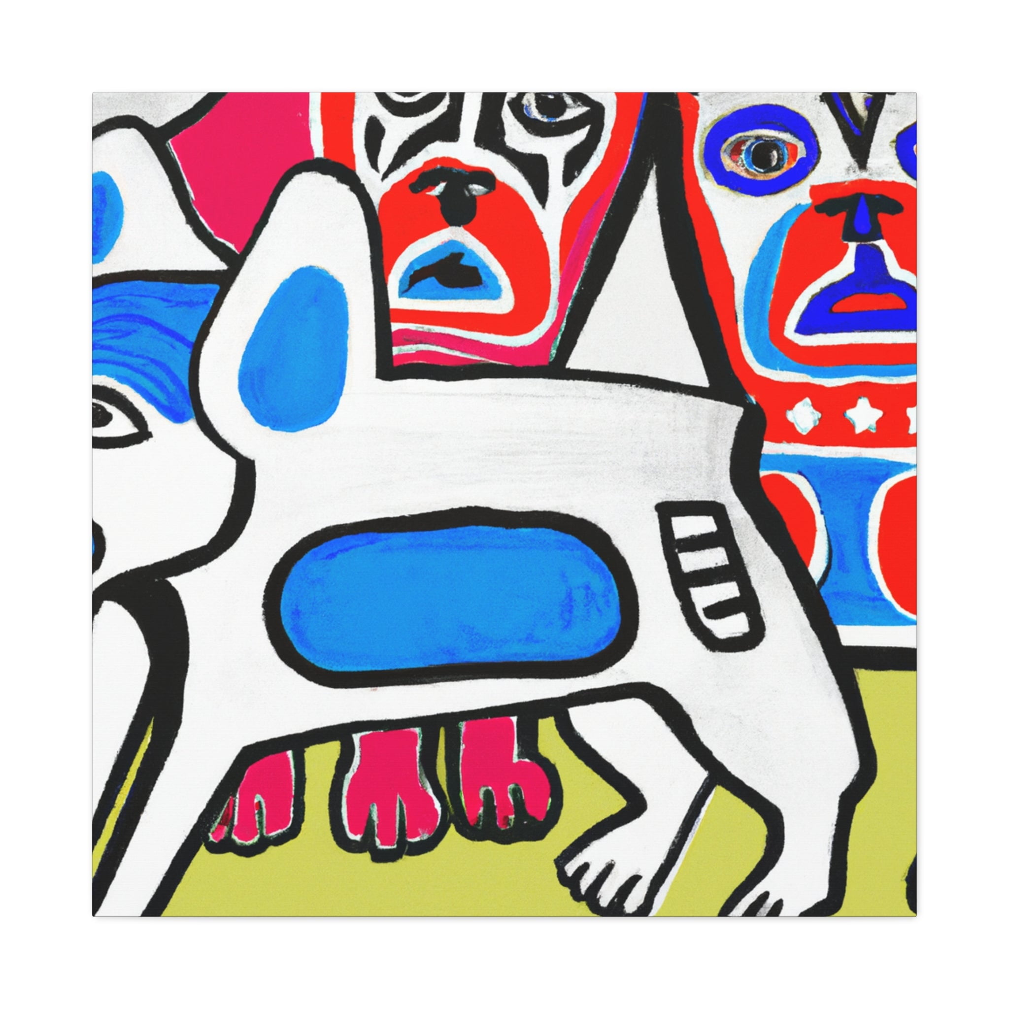 "Bulldog of Tenacity" - Canvas - Walmart.com