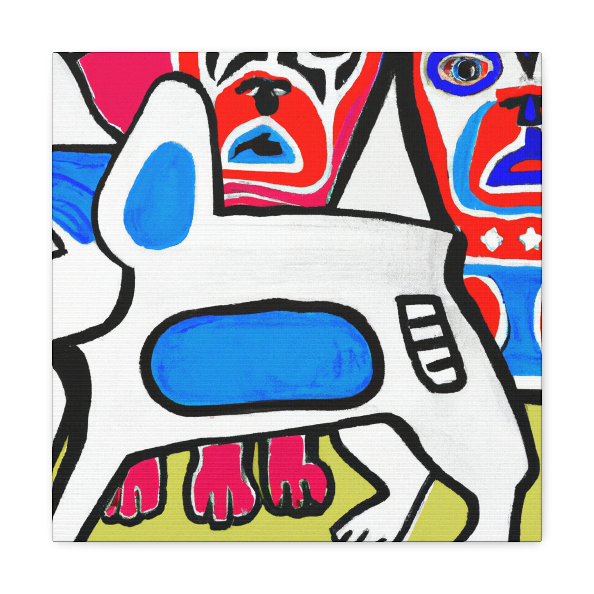 "Bulldog of Tenacity" - Canvas - Walmart.com
