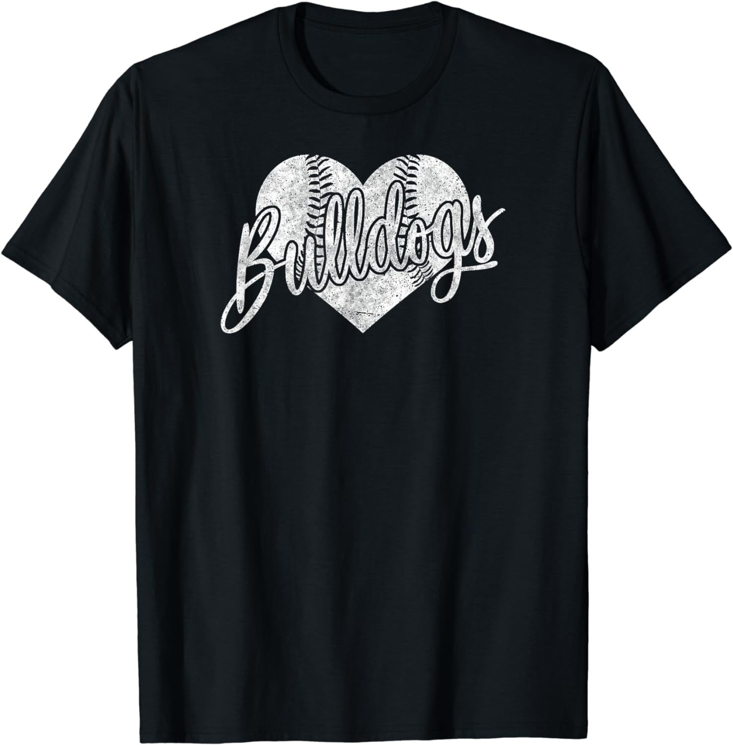 Bulldogs Baseball Softball High School Team Mascot Mom T-Shirt ...