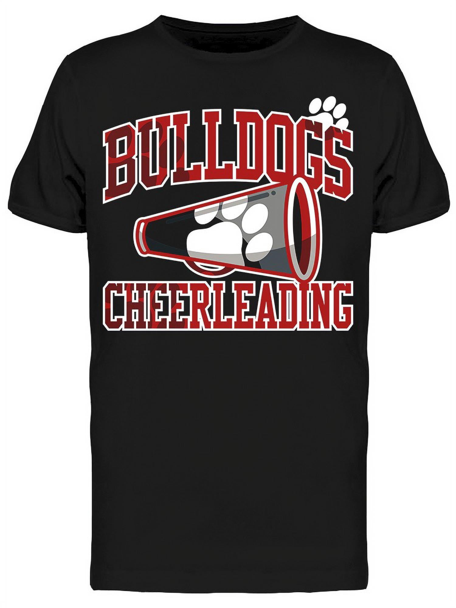 Bulldogs Cheerleading Megaphone T-Shirt Men -Image by Shutterstock ...