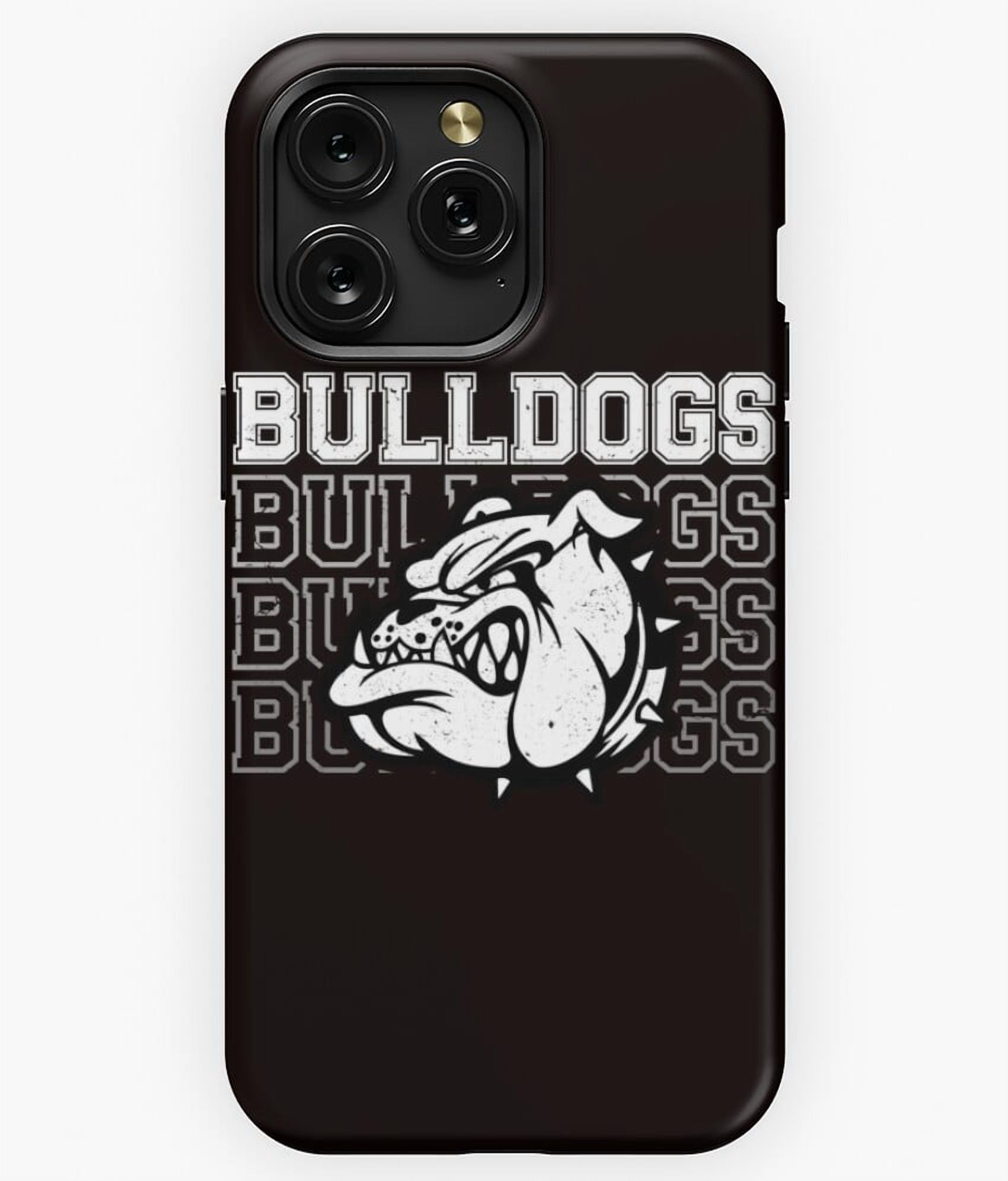 Bulldogs Mascot Team Spirit Vintage Sports Fan A3837 Phone Case for ...