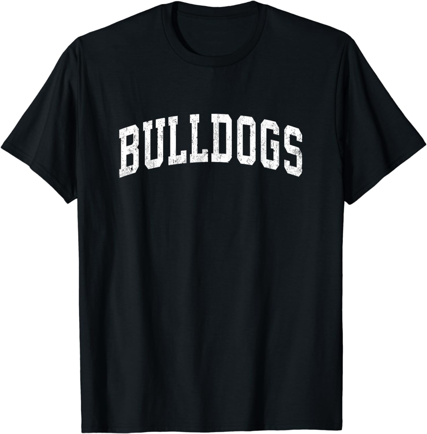 Bulldogs Mascot Vintage Athletic Sports Name Design T-Shirt - Walmart.com