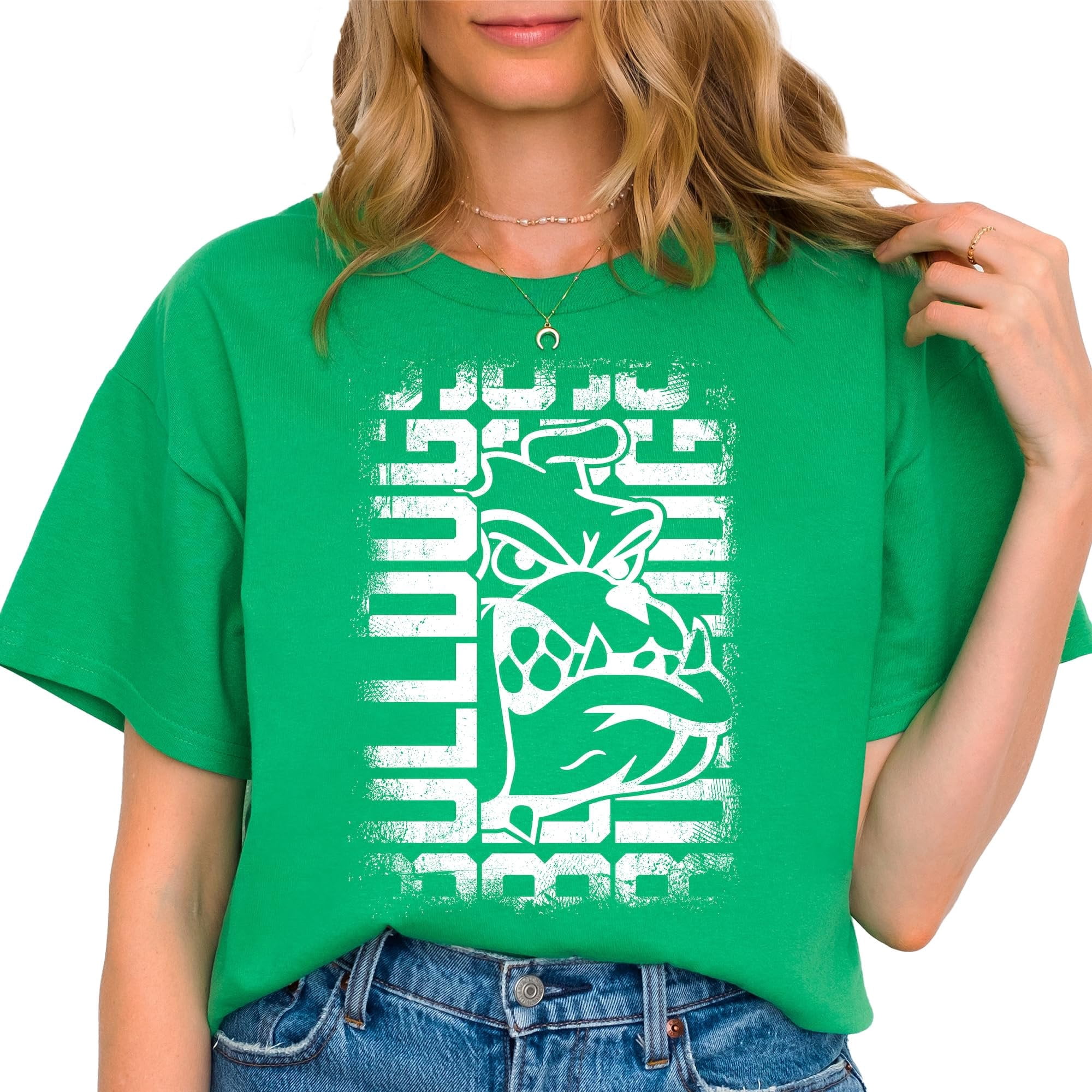 Bulldogs Shirt for Adults and Teens School Spirit Tee for Athletes ...