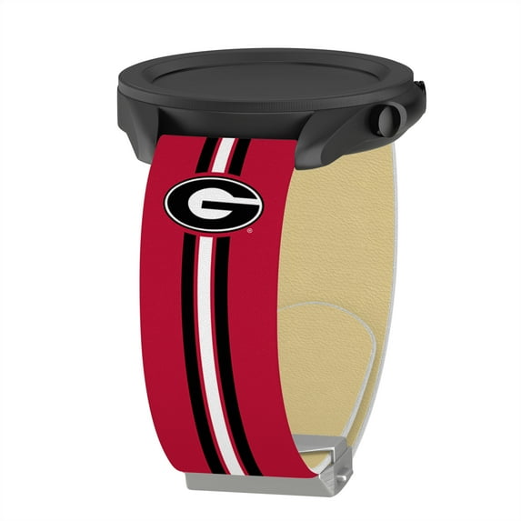 Bulldogs Signature Series Watch Band for Samsung Galaxy Watch (20mm Long Stripe Logo) by ...