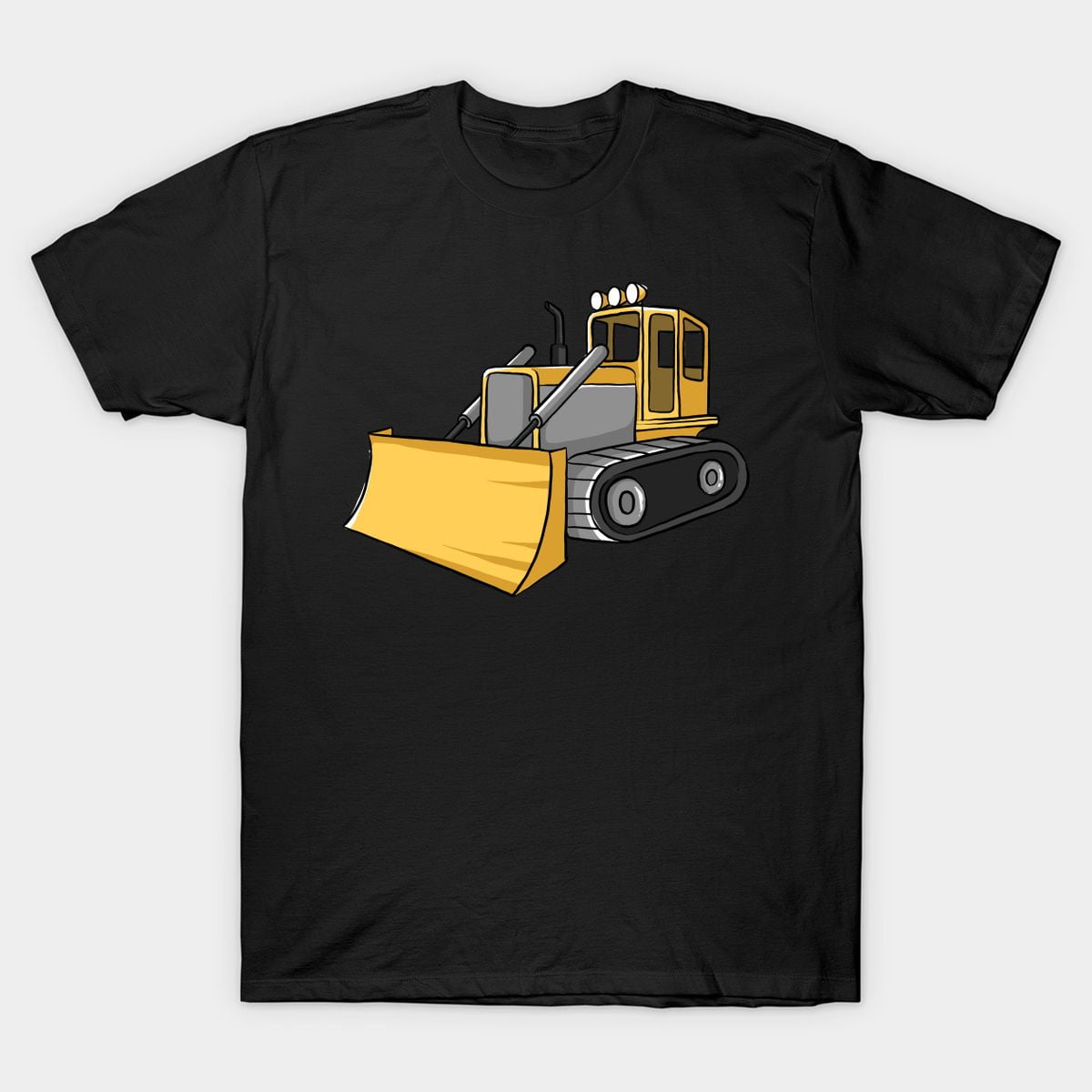 Bulldozer Construction Equipment Graphic Tee for Builders Heavy ...