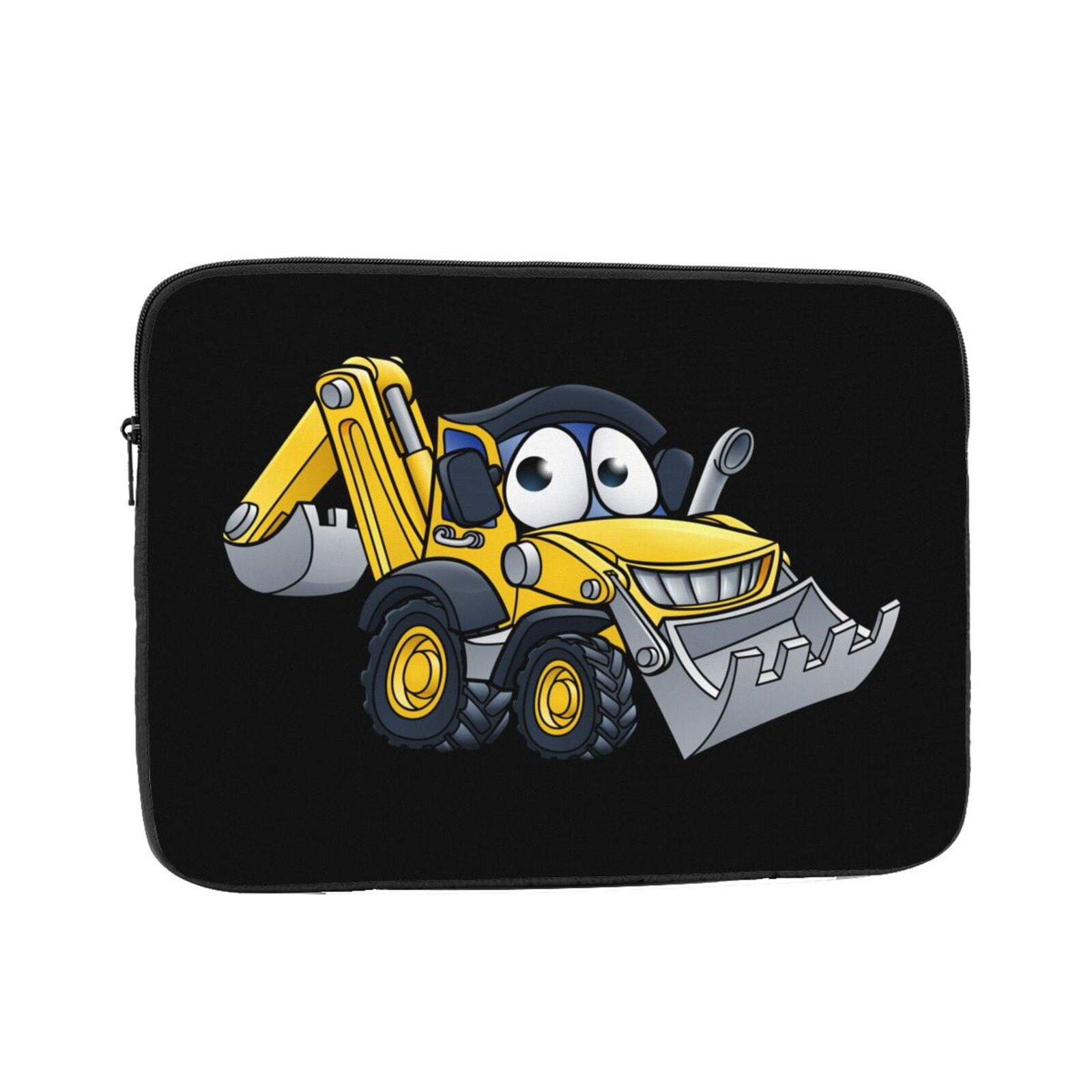 Bulldozer Digger Construction 15 inch Portable Laptop Sleeve Compatible ...