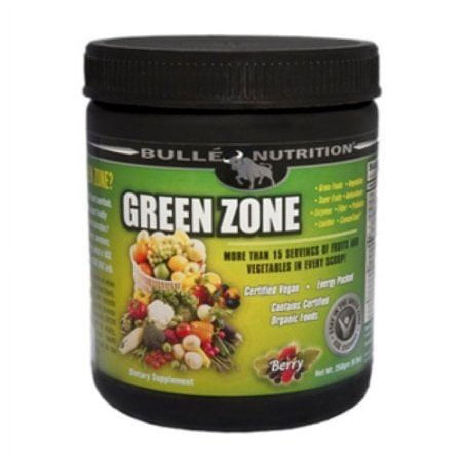 Bulle Nutrition Green Zone - Berry 8.8 oz Powder - Walmart.com