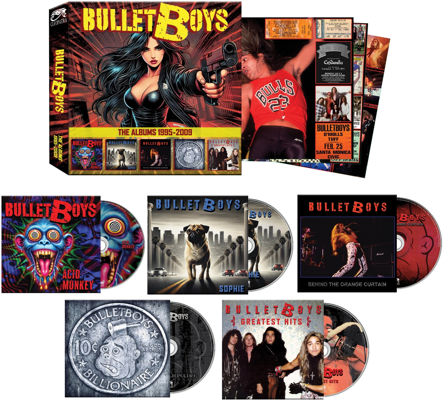 Bulletboys - The Albums 1995-2009 - Music & Performance - CD - Walmart.com