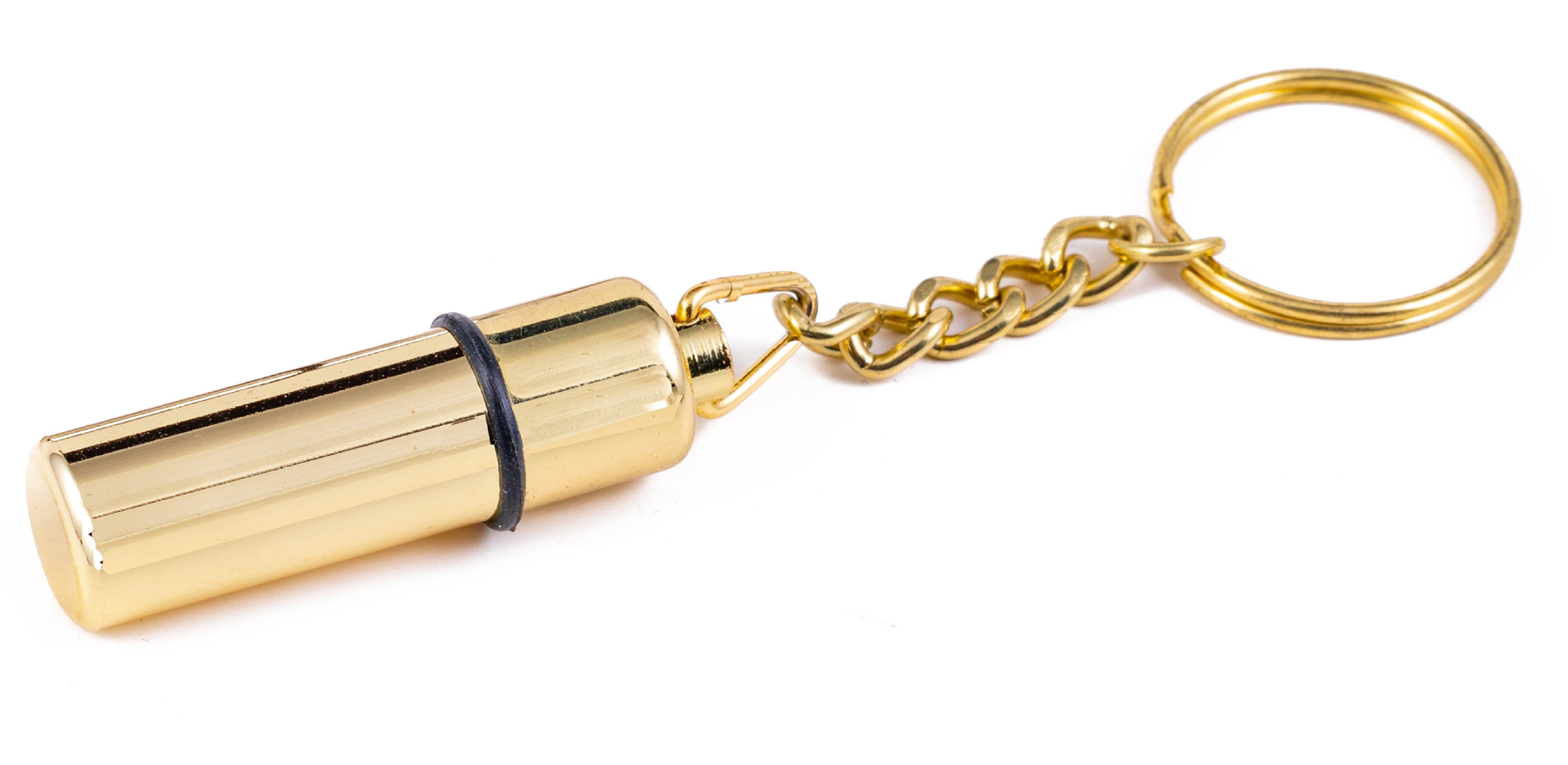 Bullet Cigar Punch Cutter Keychain - Gold - Walmart.com