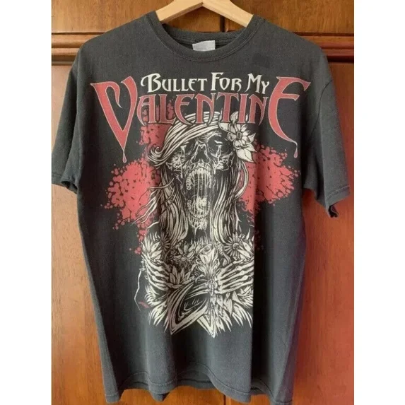 Bullet For My Valentine Band Retro Style 90s Unisex T shirt S-5XL ...
