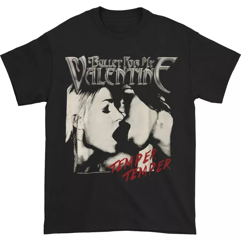 Bullet For My Valentine Band Temper Temper T Shirt Full Size S-5XL ...