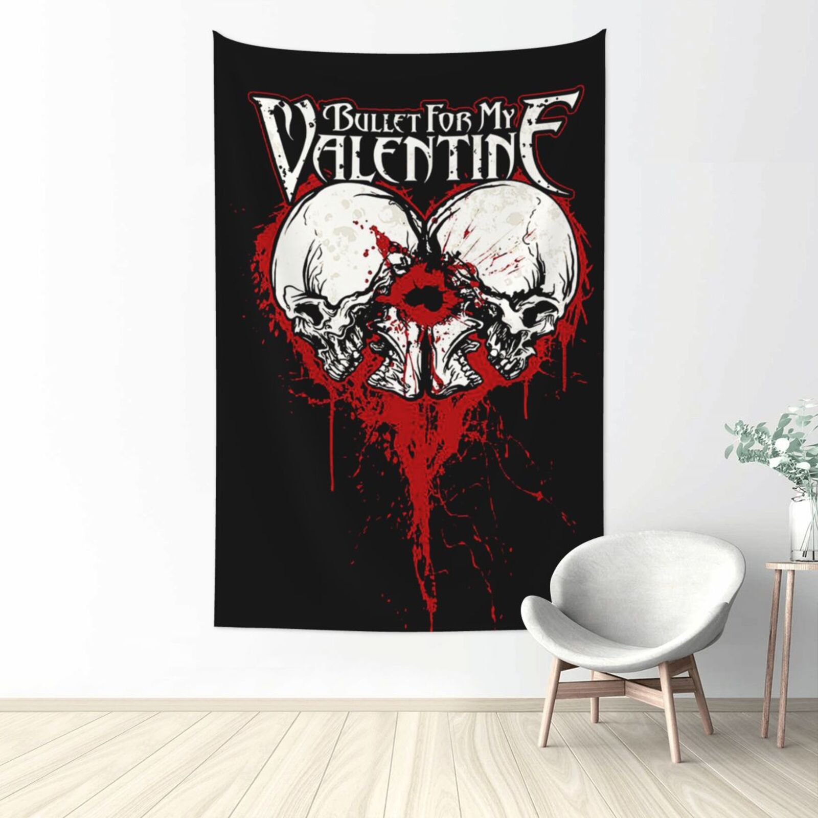 Bullet For My Valentine Bedroom Tapestry, King Size, Wall Hanging, Wall ...