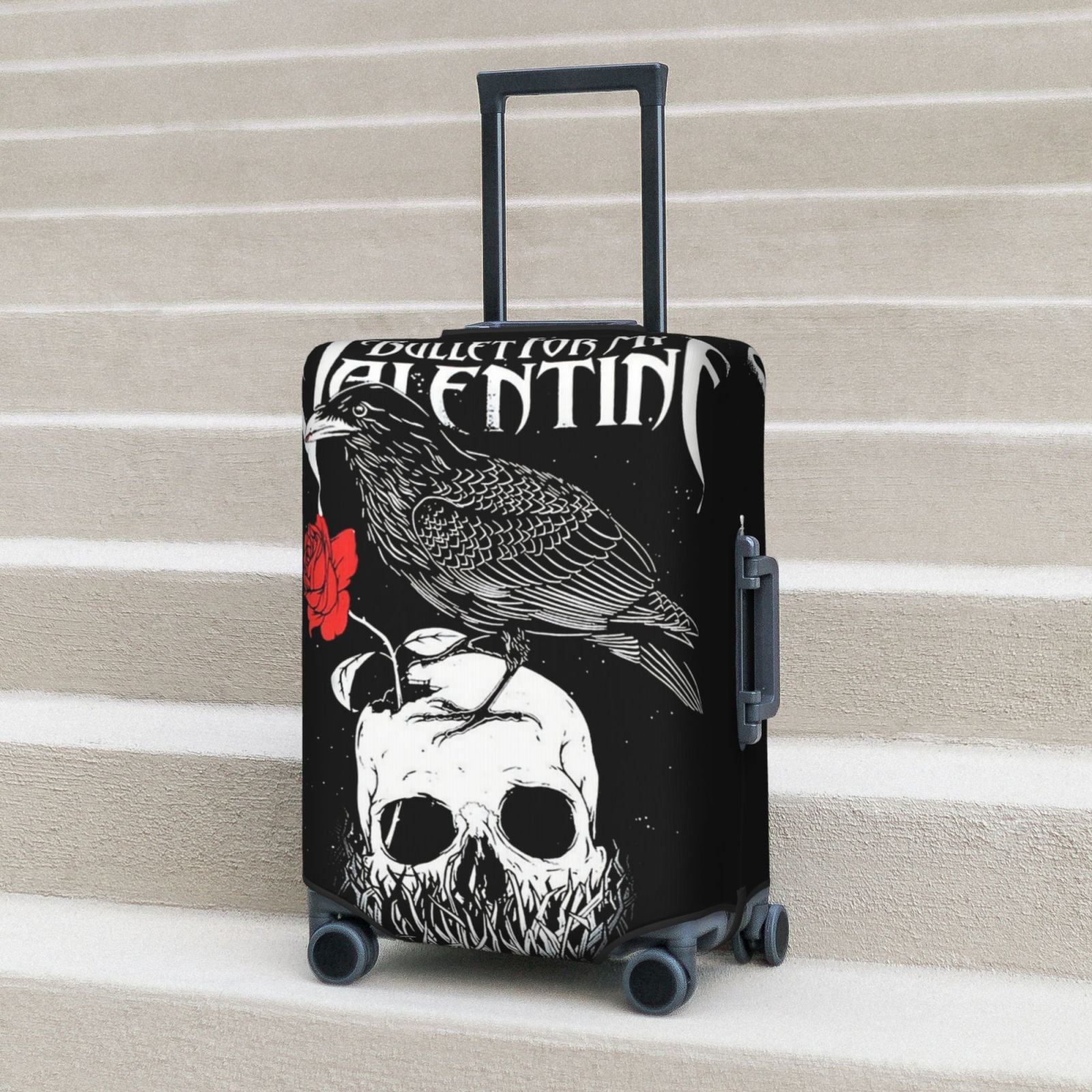 Bullet For My Valentine Cartoon Suitcase Cover With Concealed Zipper ...