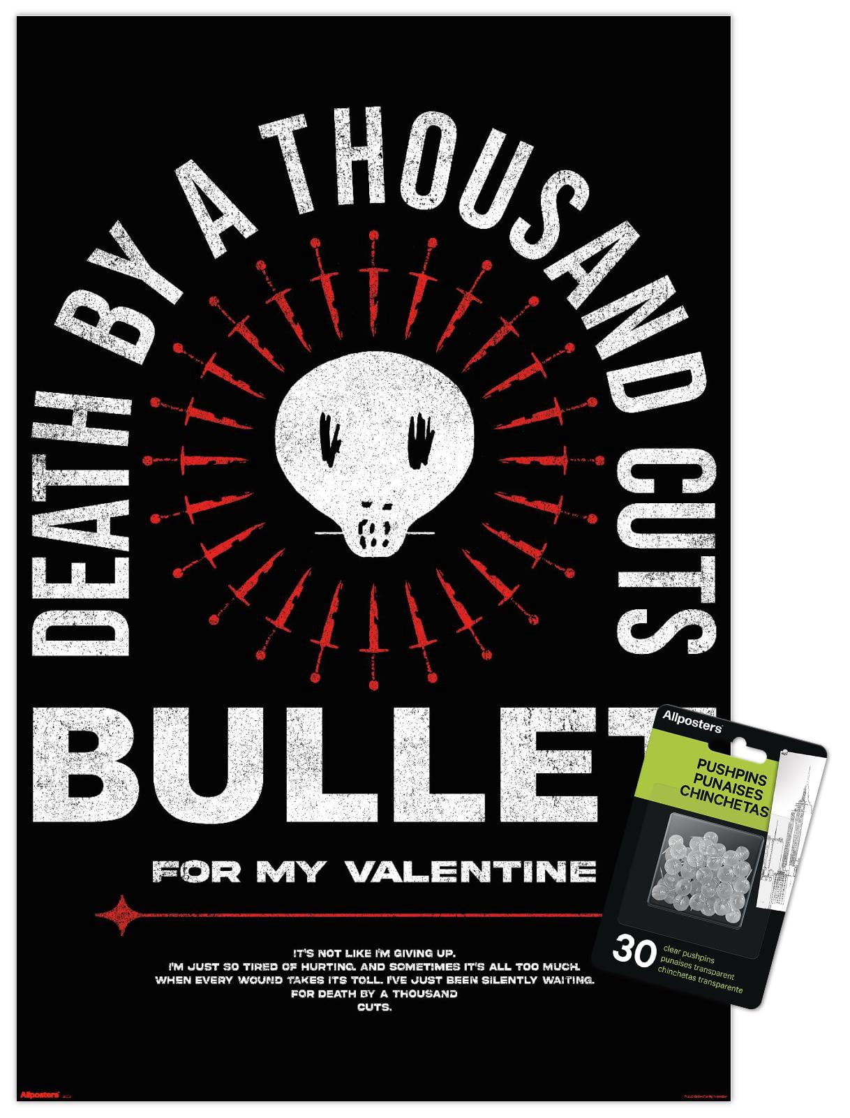 Bullet For My Valentine - Death By A Thousand Cuts Wall Poster with ...