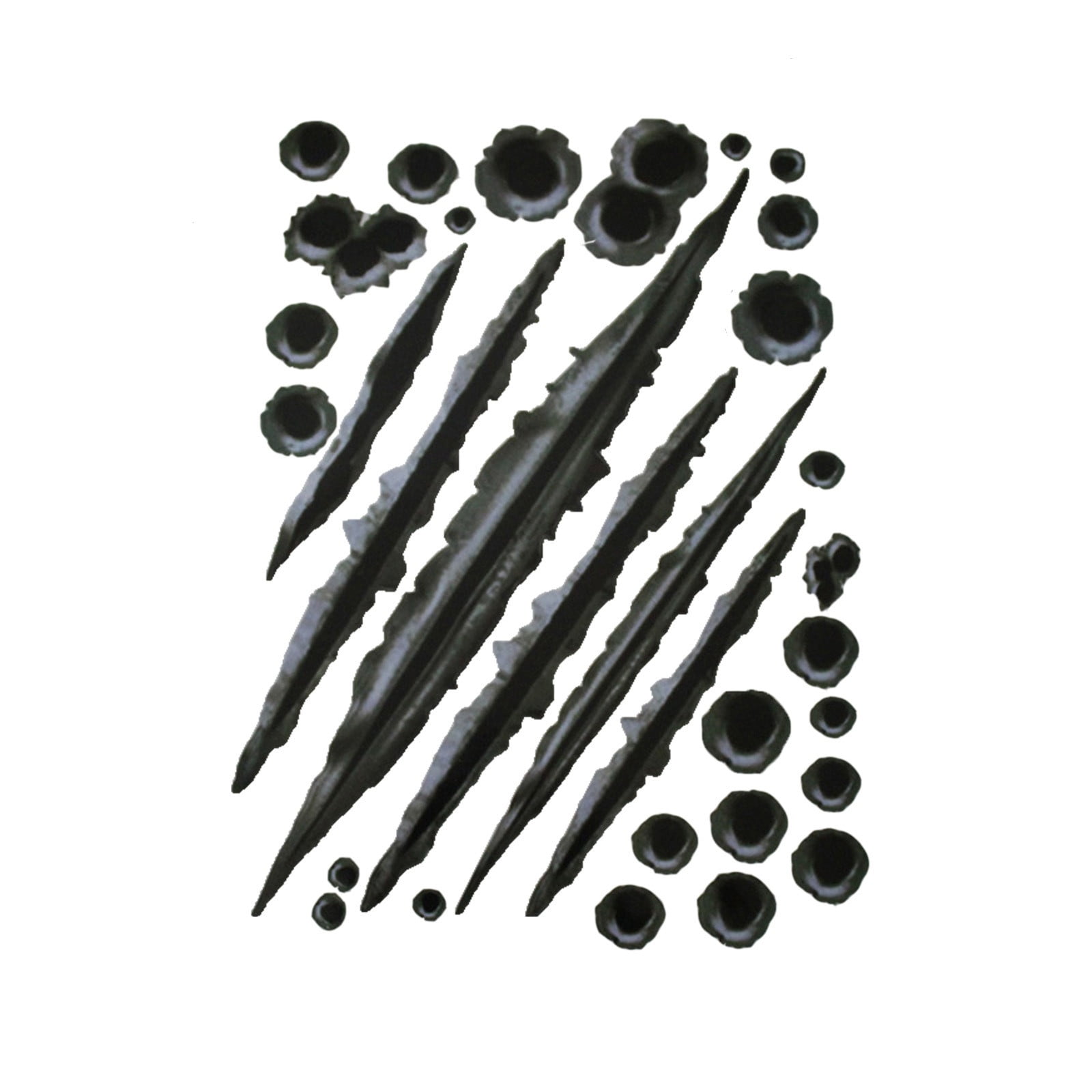 Bullet Holes Stickers Decals Car Funny Lifelike Automotive Tattoo Hood ...