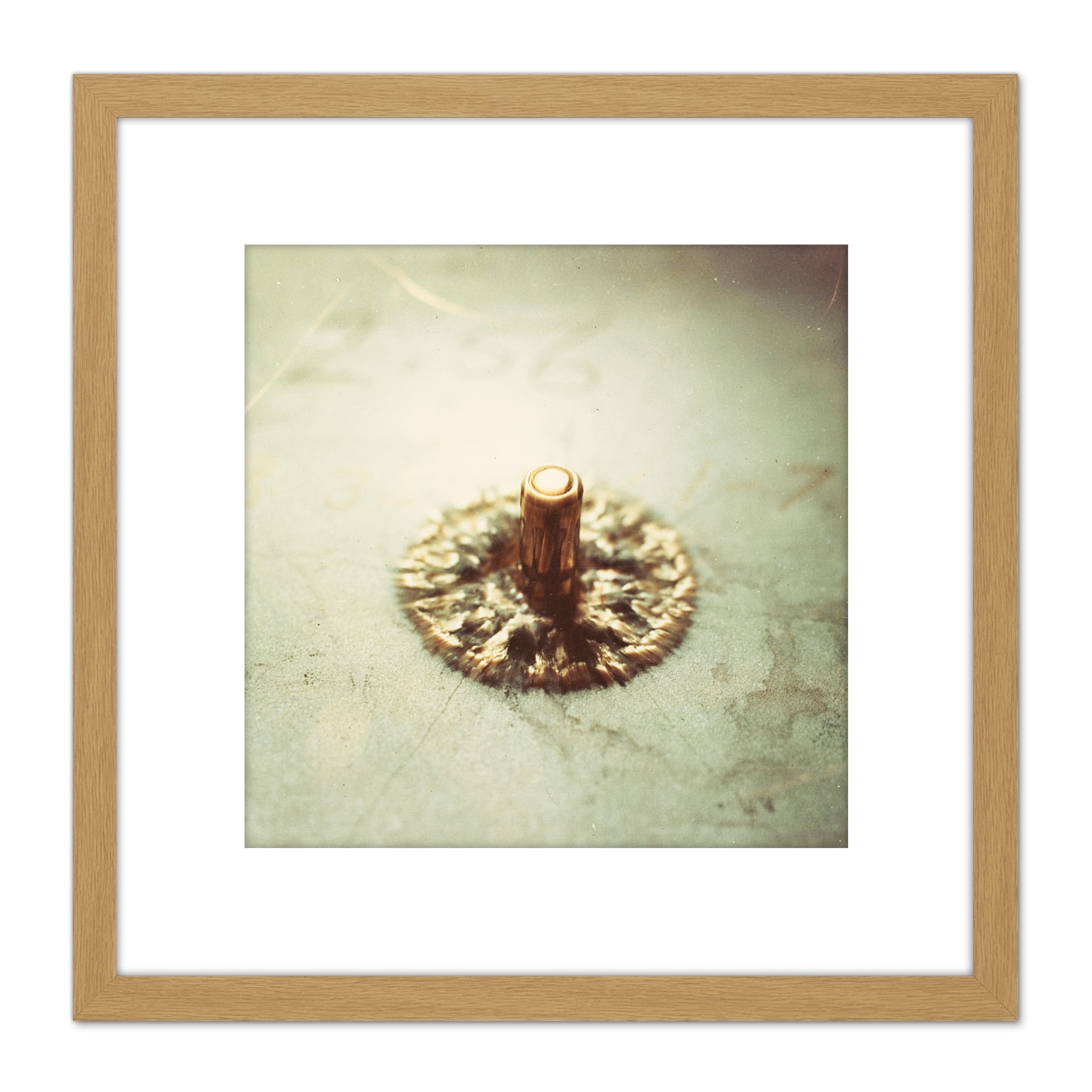 Bullet Impact Ceramic Armor High Speed Photo 8X8 Inch Square Wooden ...