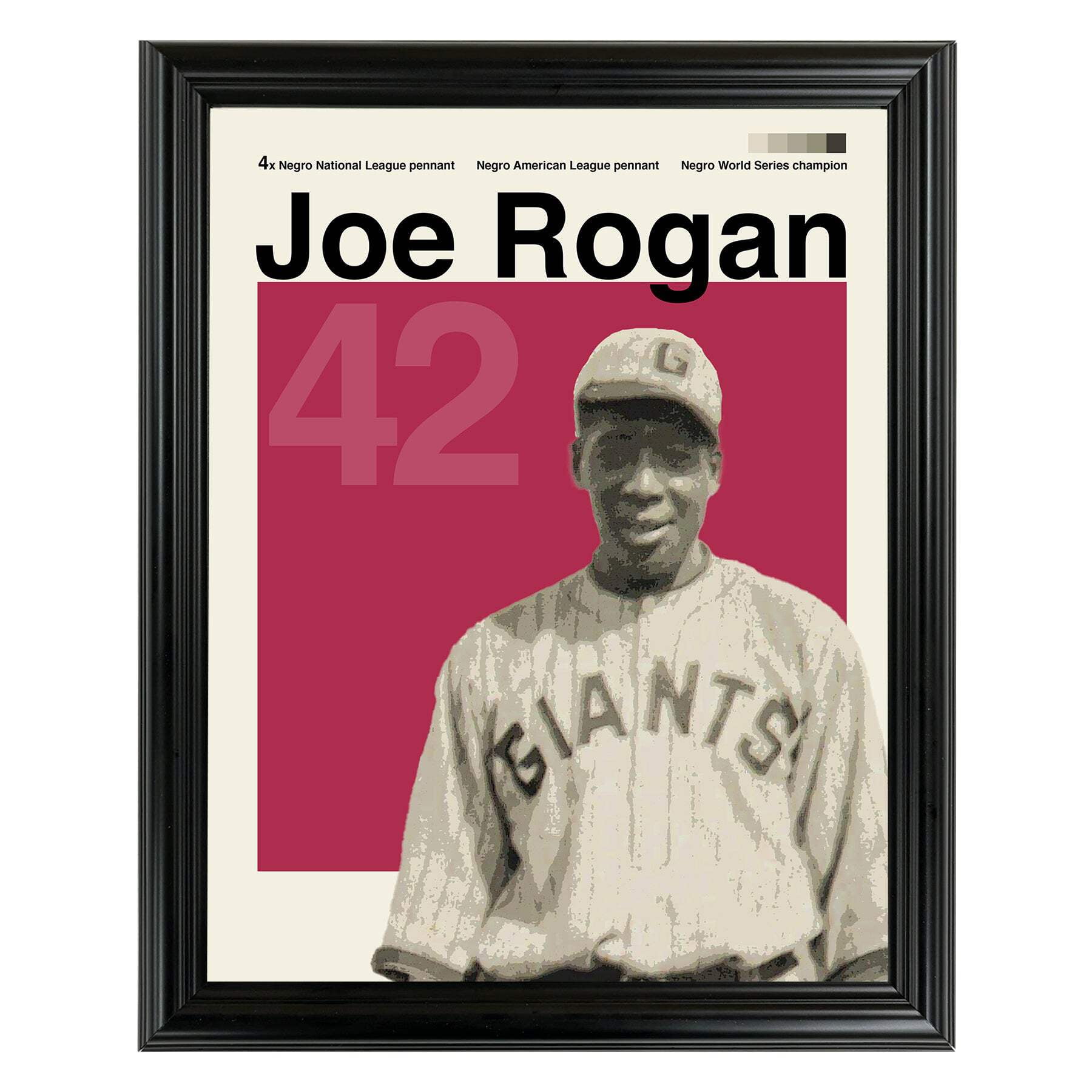 Bullet Joe Rogan Framed Sports Art Photo by Thomas Maxwell - Walmart.com