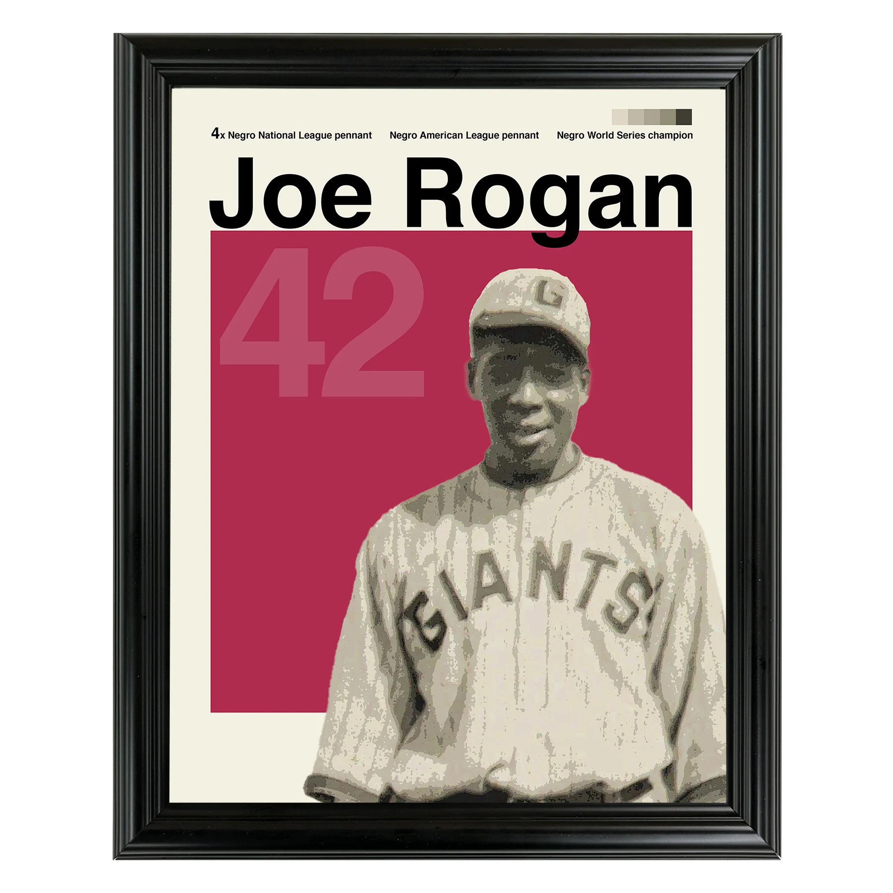 Bullet Joe Rogan Framed Sports Art Photo by Thomas Maxwell - Walmart.com