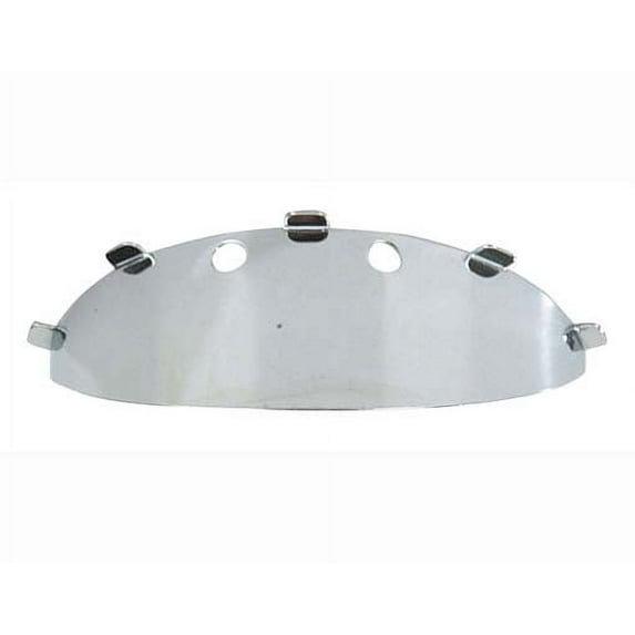 Bullet Light Visor Chrome. Bike light part, bicycle lightpart, lowrider ...