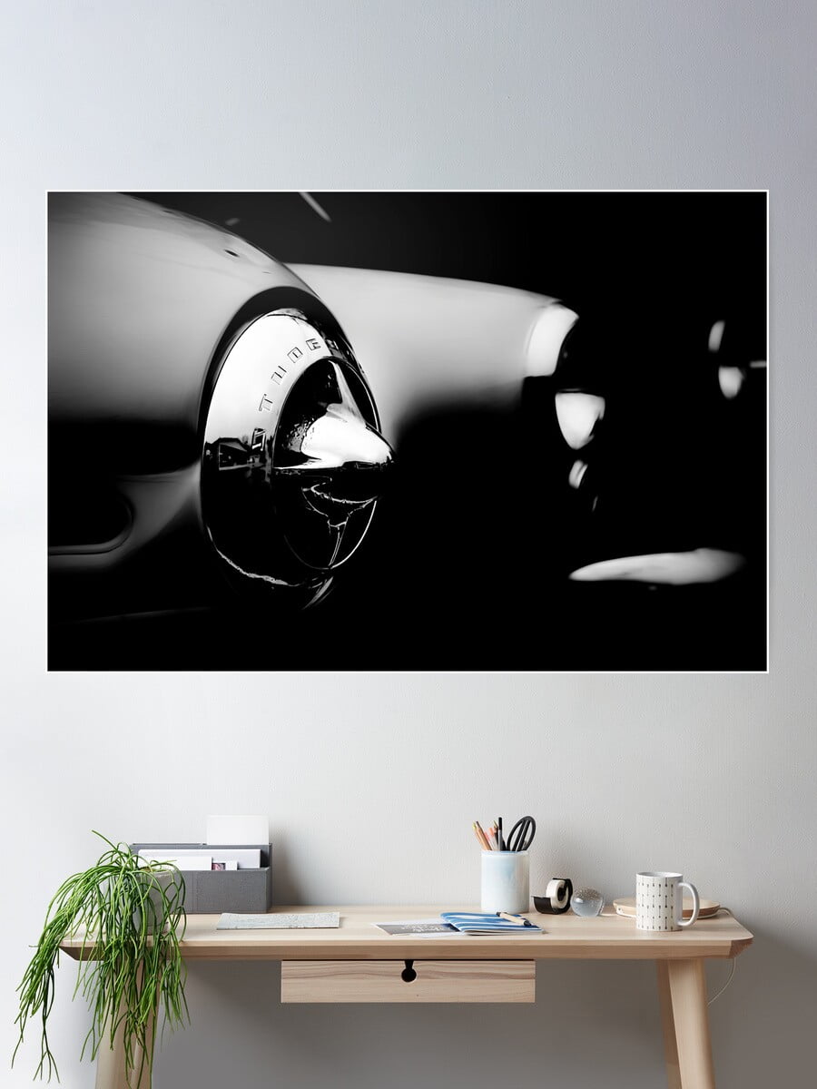 Bullet Nose Bw Poster Wall Art, Modern Wall Decor For Living Room ...