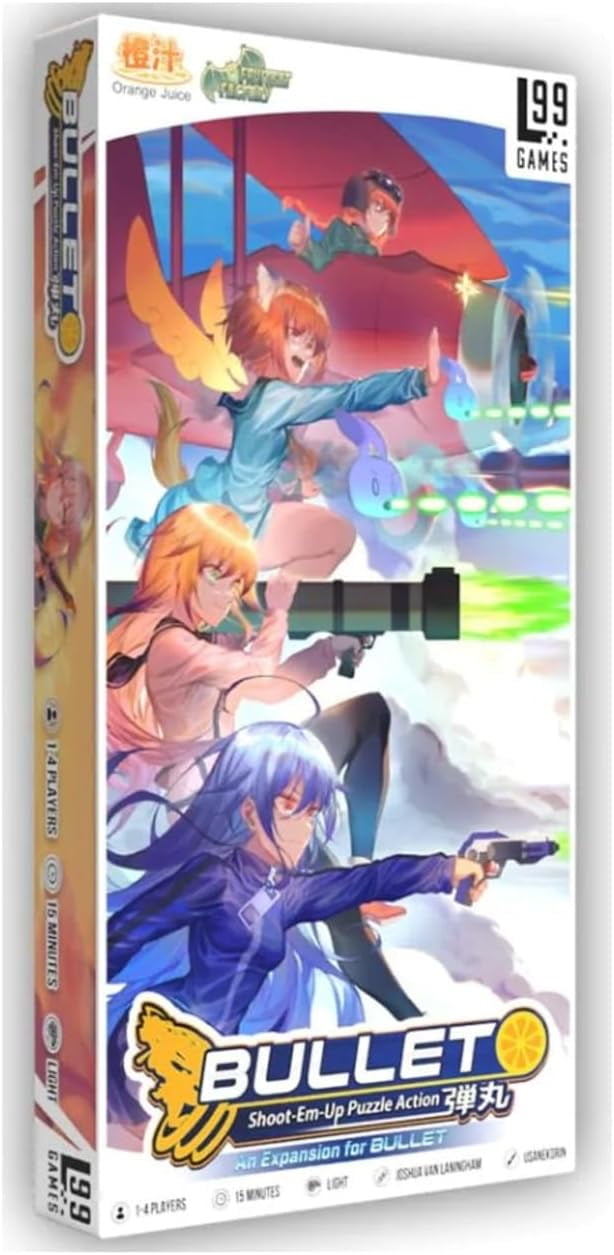 Bullet Orange Board Game Expansion - SHMUP-Inspired Puzzle-Battle Game ...