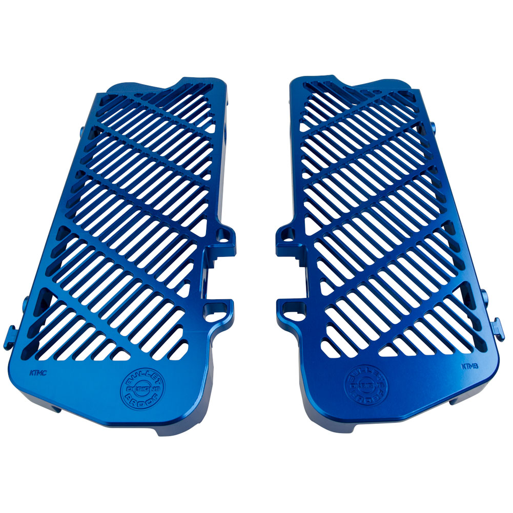 Bullet Proof Designs Radiator Guards Blue - Walmart.com