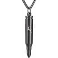 Bullet Shape Urn Necklaces for Ashes Heart & Paw & Deer Container ...