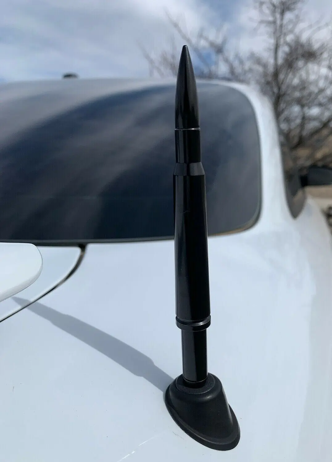 Bullet Style 0.5 Cal Short Black Antenna Mast Power for CHEVY CAVALIER ...