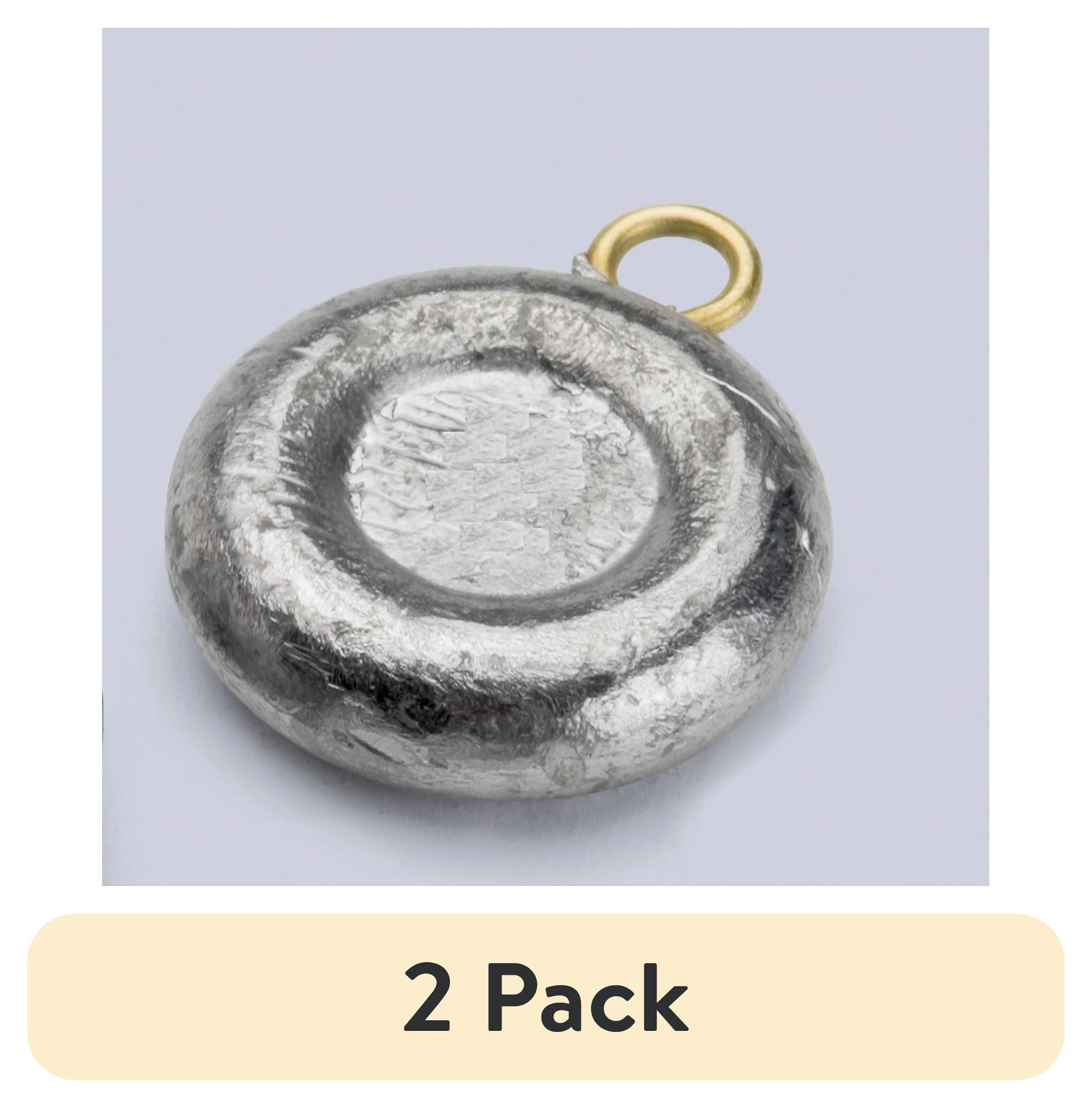 Bullet Weights 2 Oz. Disc Sinker - 8 Sinkers - Walmart.com