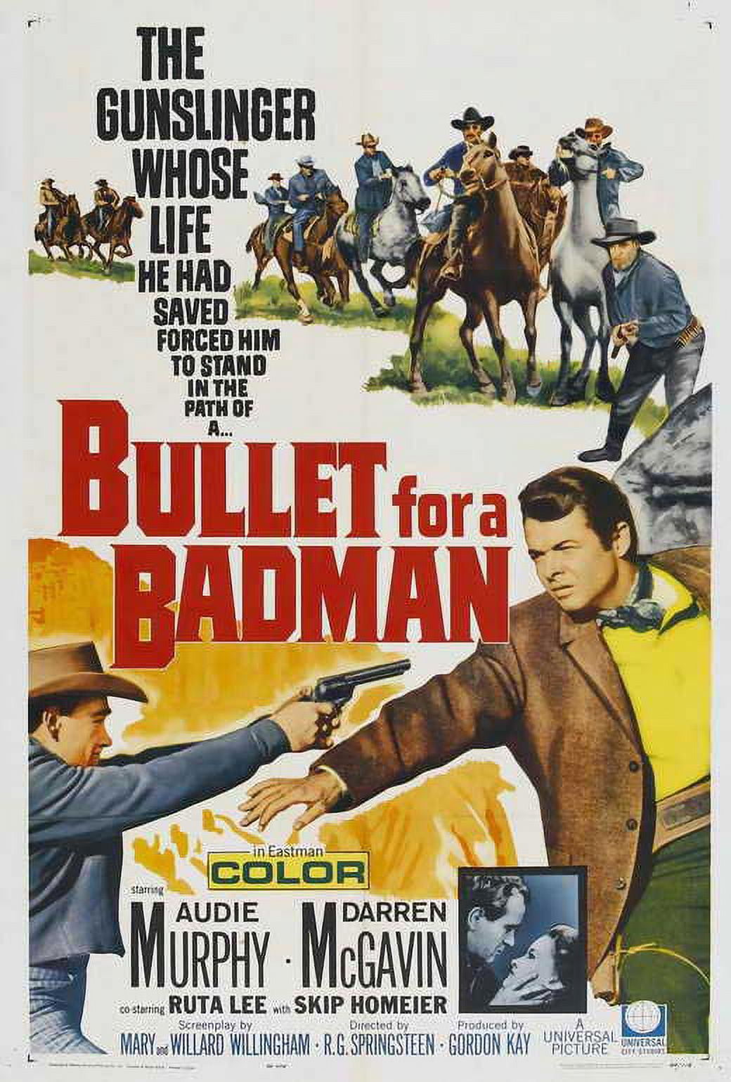 Bullet for a Badman - movie POSTER (Style A) (27" x 40") (1964 ...