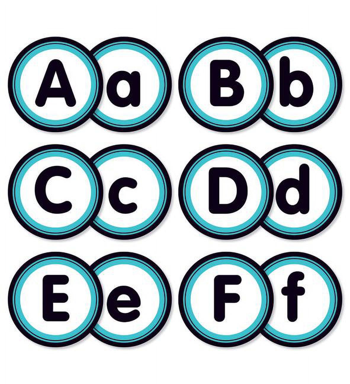 Bulletin Board: Aqua Oasis Alphabet Bulletin Board (Other) - Walmart.com