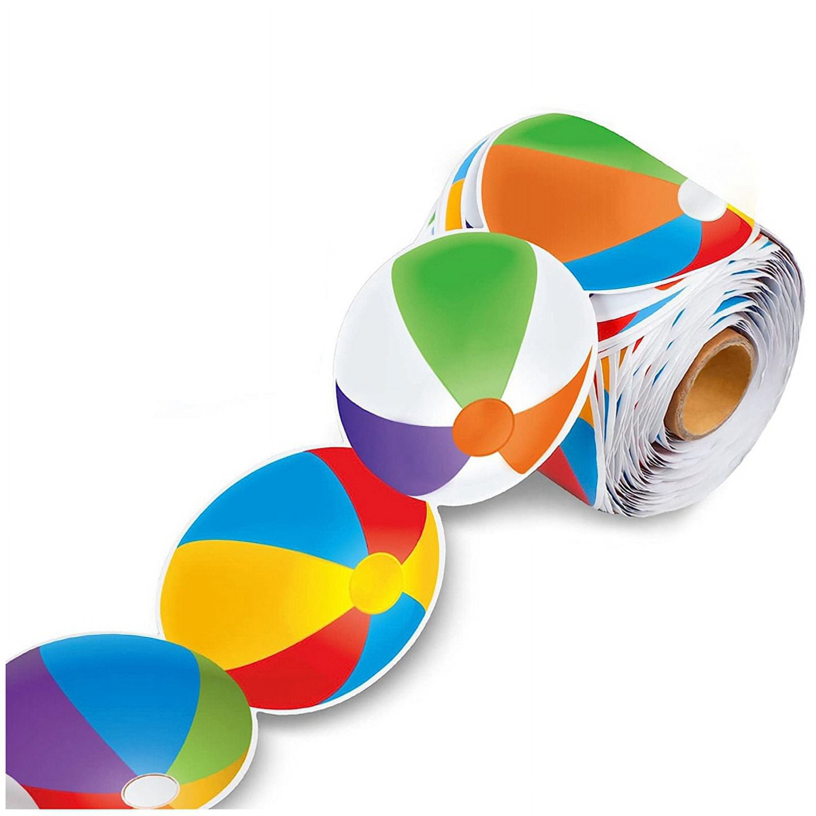 Bulletin Board Border 68.9 Feet Beach Ball Border Trim Borders for ...