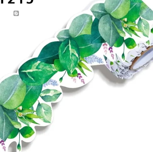 Bulletin Board Border Border Trim Paper Colorful Rolled Teacher ...