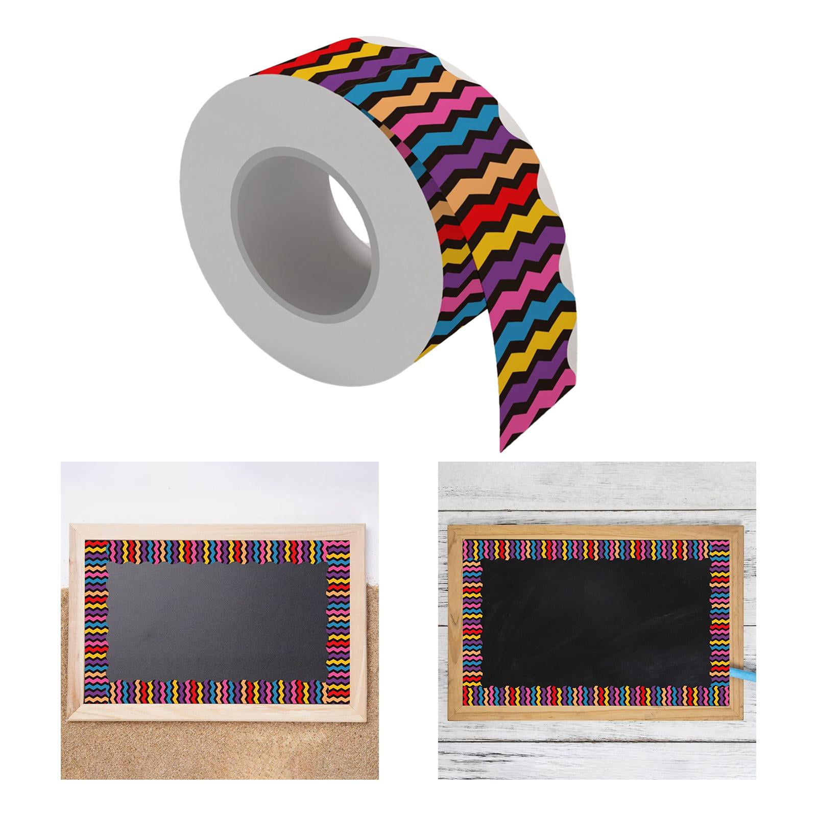 Bulletin Board Borders Stickers Stylish 20M Classroom Borders Decorate ...