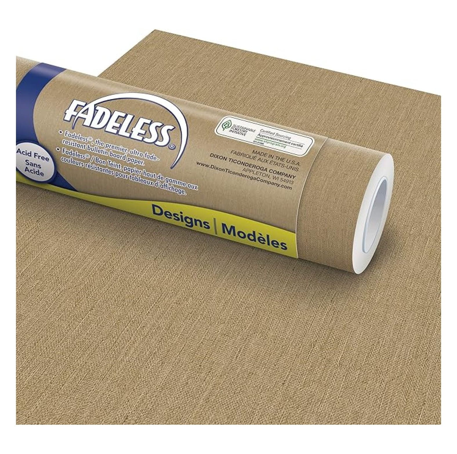 Bulletin Board Paper, Fade-Resistant Paper for Classroom Decor, ” x 50 ...